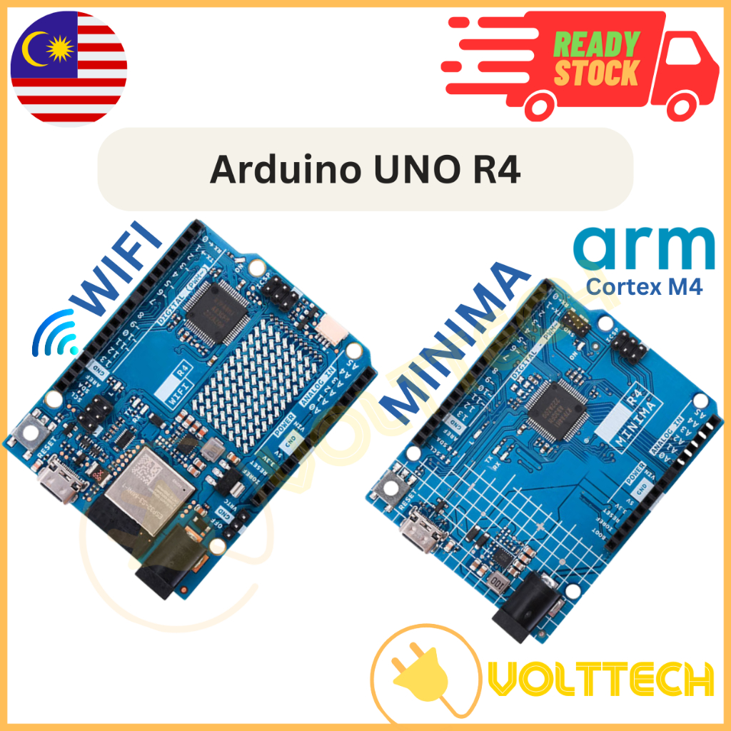 UNO R4 MINIMA WIFI Arm Cortex M4 Renesas ESP32-S3-MINI-1 Type C DIY Development Project | Shopee ...