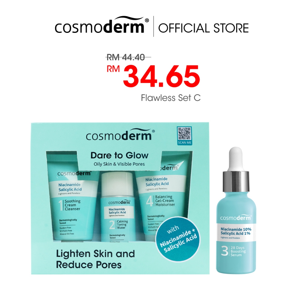 Cosmoderm Niacinamide Set (Trial set) | Shopee Malaysia