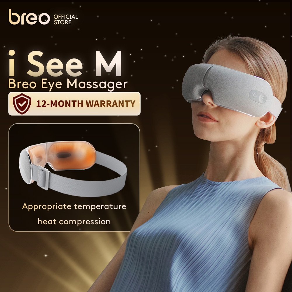 Breo Isee M Eye Massager Ultra Thin 300g Portableandfoldable 3d Air