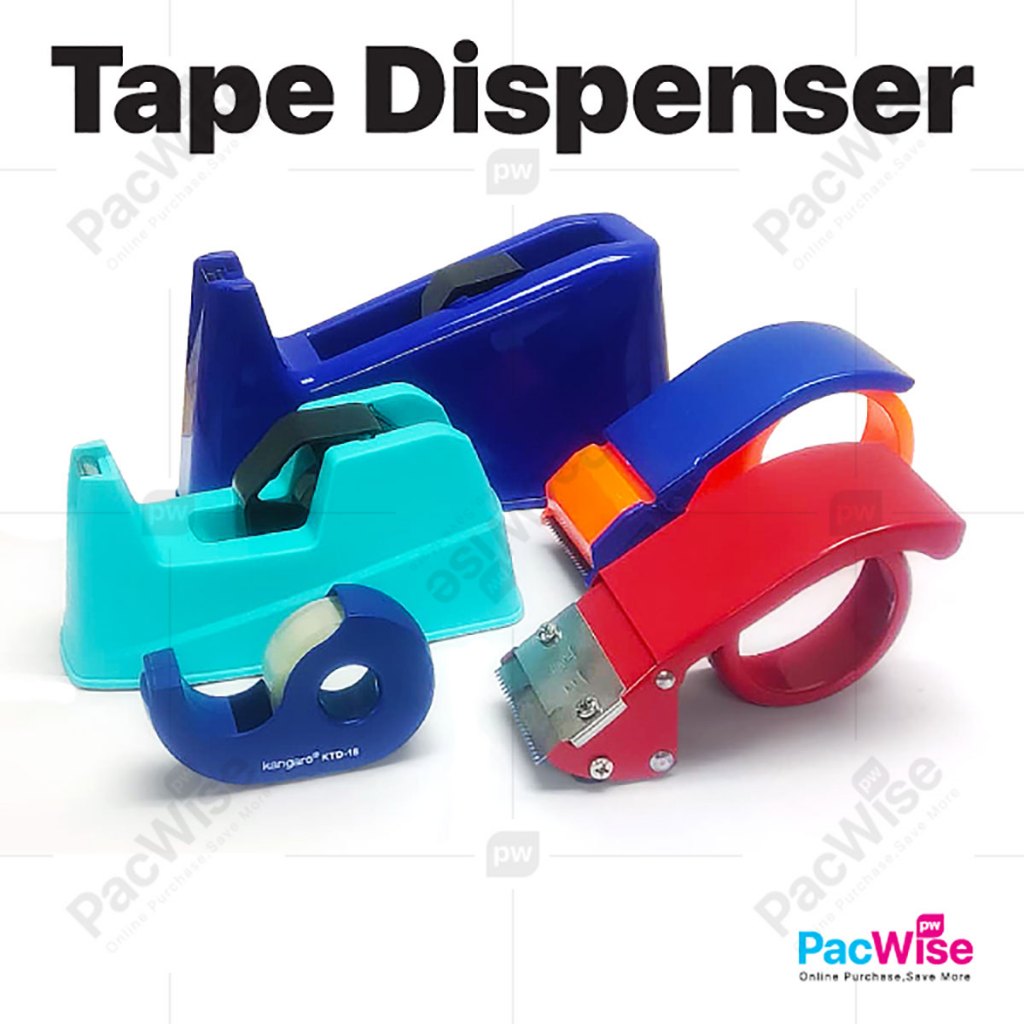 Tape Dispenser for OPP Tape /Dispenser Tape Opp Tanpa Pemegang & Dengan ...