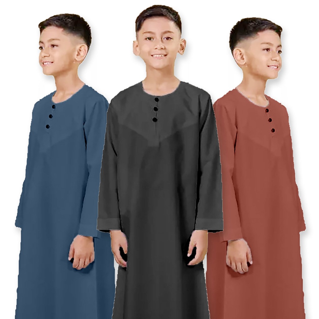 Jubah Lengan Panjang Budak Lelaki jubah Boys Jubah Eksklusif Jubah Imam ...