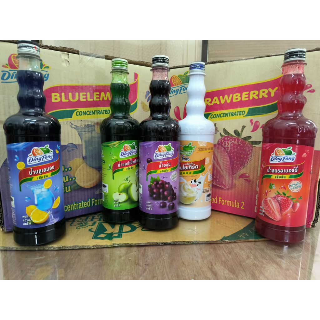 Ding Fong Kordial Concentrated Air Blended Ais Blended With Many ...