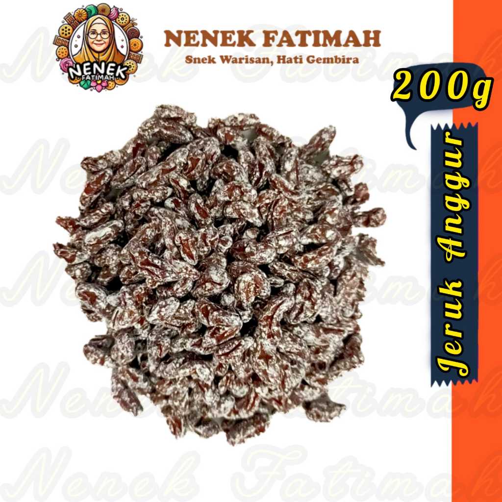 200g/500g/1KG Jeruk Anggur Kering 100%Masam/ Dried Sour Grape HALAL ...