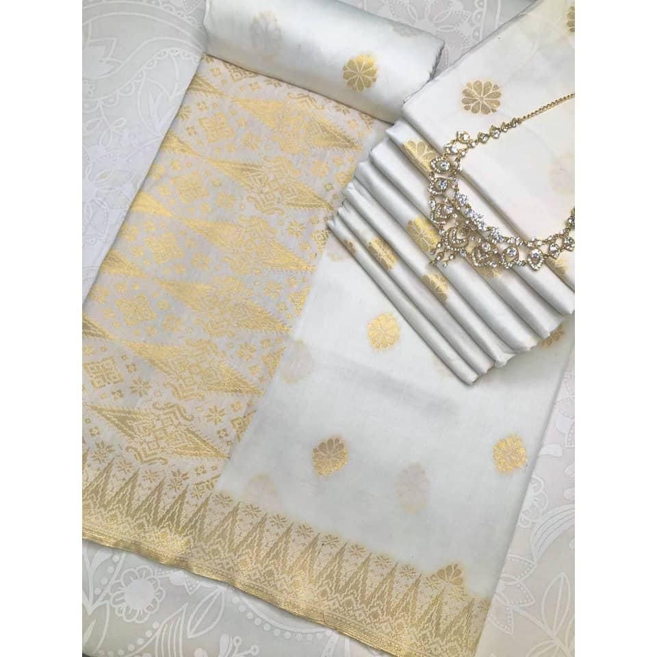 Songket Bunga Tabur, Kain Songket 4 Meter, Songket Tenun, Songket Tabur ...