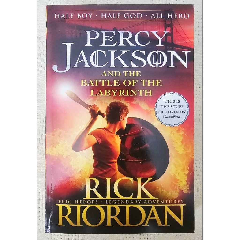 MBH | NEW | PERCY JACKSON AND THE BATTLE OF THE LABYRINTH (#4 of Percy ...
