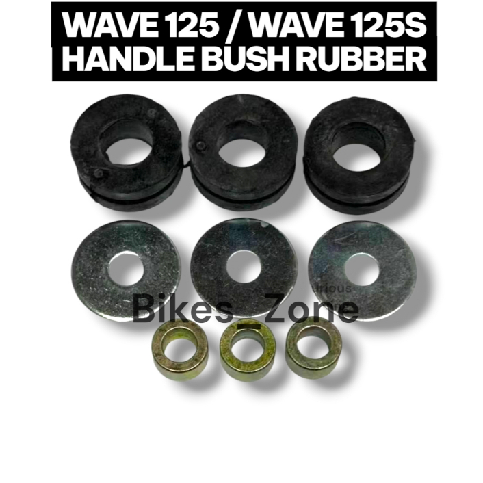WAVE125 WAVE 125 S WAVE 125S HANDLE BUSH RUBBER BUSH HANDLE SET GETAH ...
