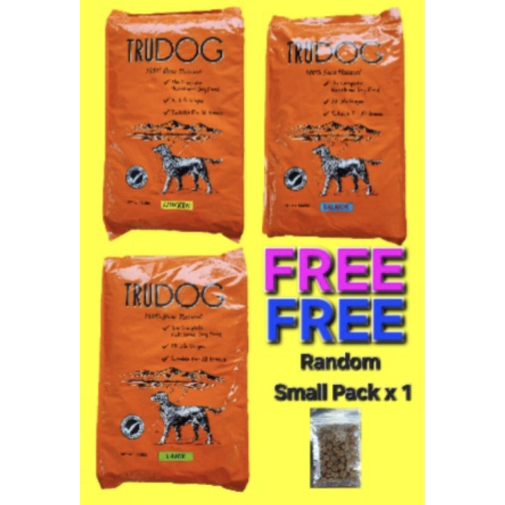 Exp:2027 Feb / 13.5kg TruDog Salmon Lamb Chicken Tru Dog Breeder Line ...