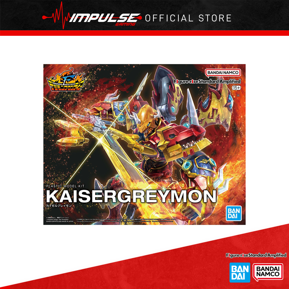 Bandai Figure-Rise Standard Amplified Kaisergreymon (5068852 ...