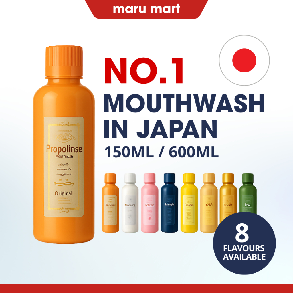 Propolinse Mouthwash Japan | Alcohol-Free Oral Rinse, Teeth Whitening ...