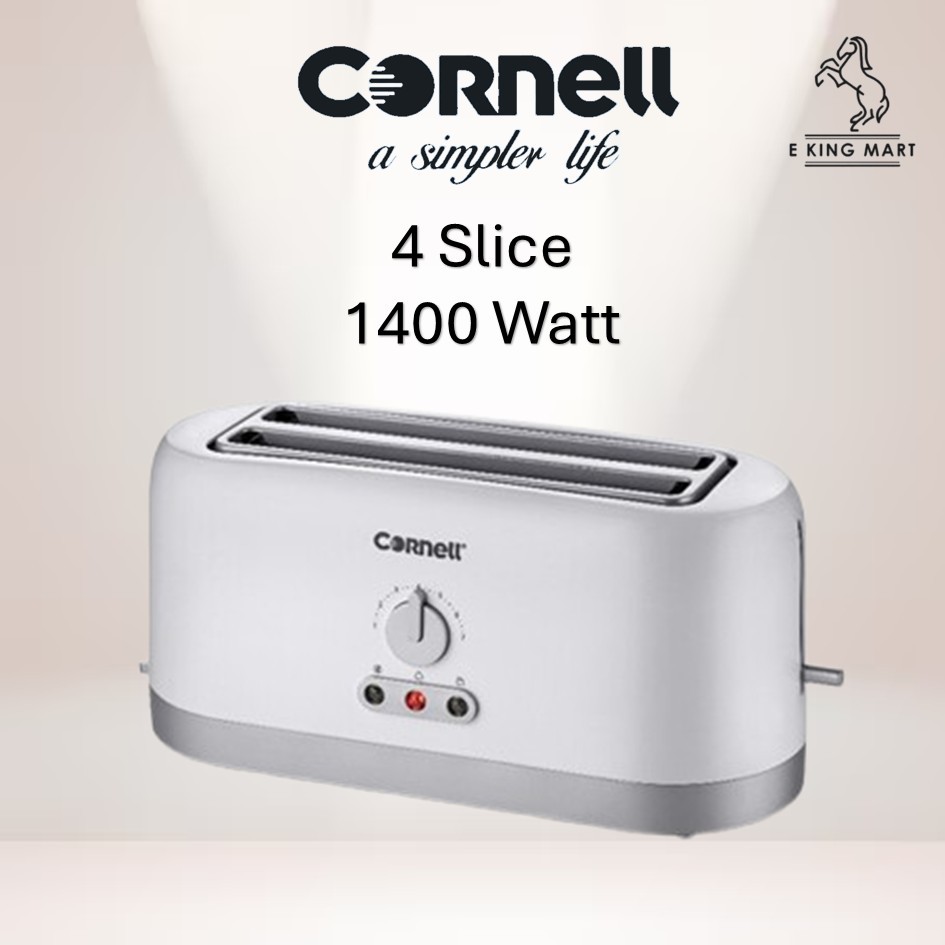 Cornell 4 Slices Toaster CT-S410C 400W Out Cool Touch Crumb Tray ...