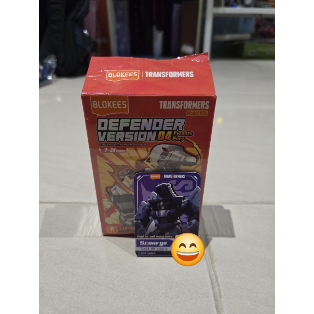 Blokees Transformers Defender Version 4 Scourge | Shopee Malaysia