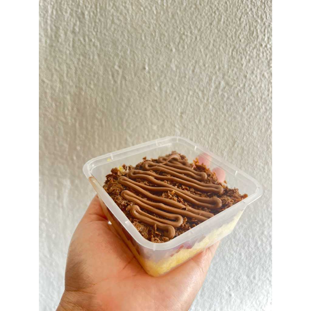 Crunchy Cake [ Kek Tapak Kuda in Bowl ]] | Shopee Malaysia