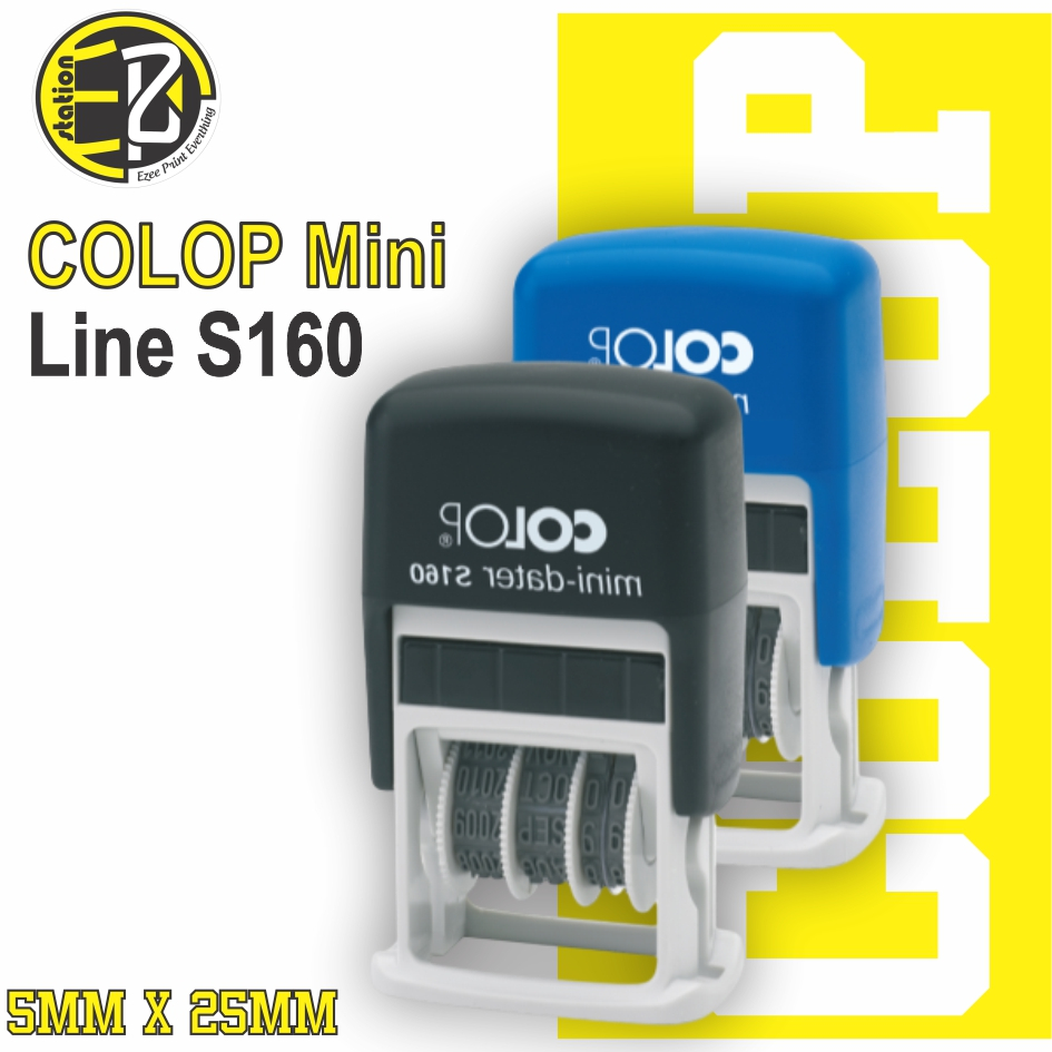 COLOP Mini Line S160 Dater Stamp | Shopee Malaysia