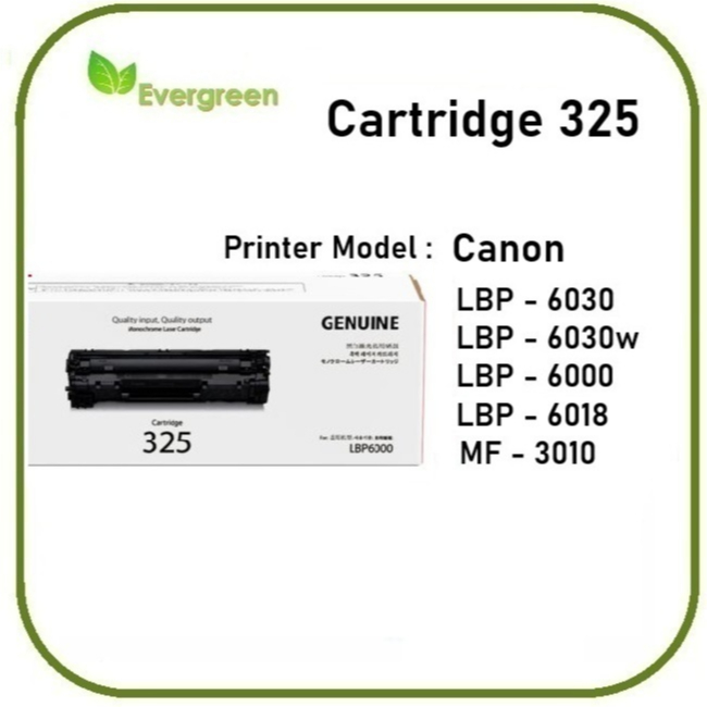 Evergreen Cartridge 325 Cart 325 Canon 325 Toner Cartridge 325 - LBP ...