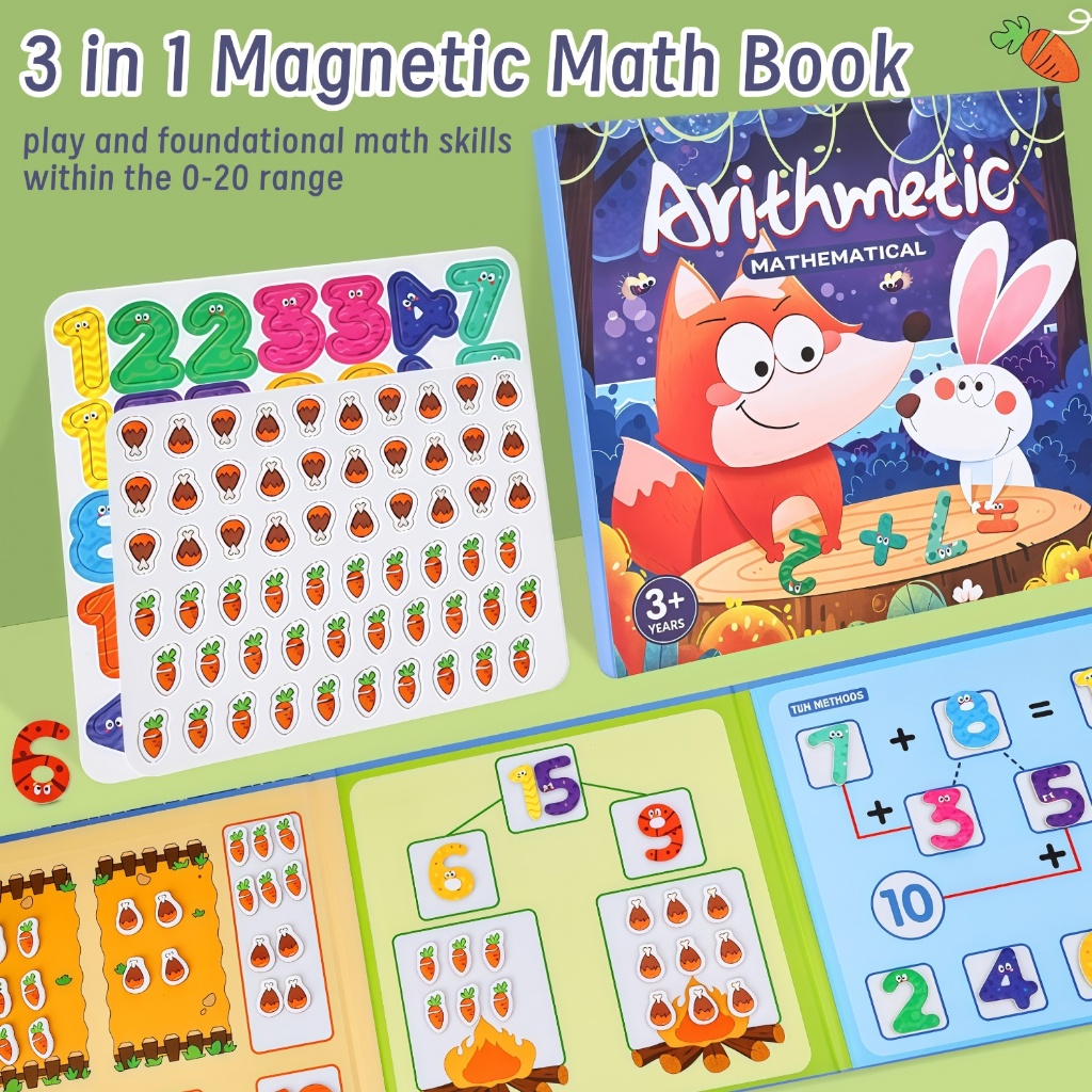 BN Magnetic Alphabet Book For Kids Magnetic Puzzle ABC Magnet Book ...