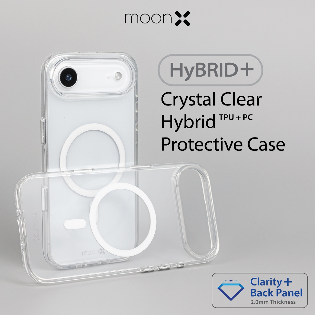 [MoonX] HYBRID+ Compatible With iPhone 17/ 17 Pro/ 17 Pro Max/ 17 Air ...