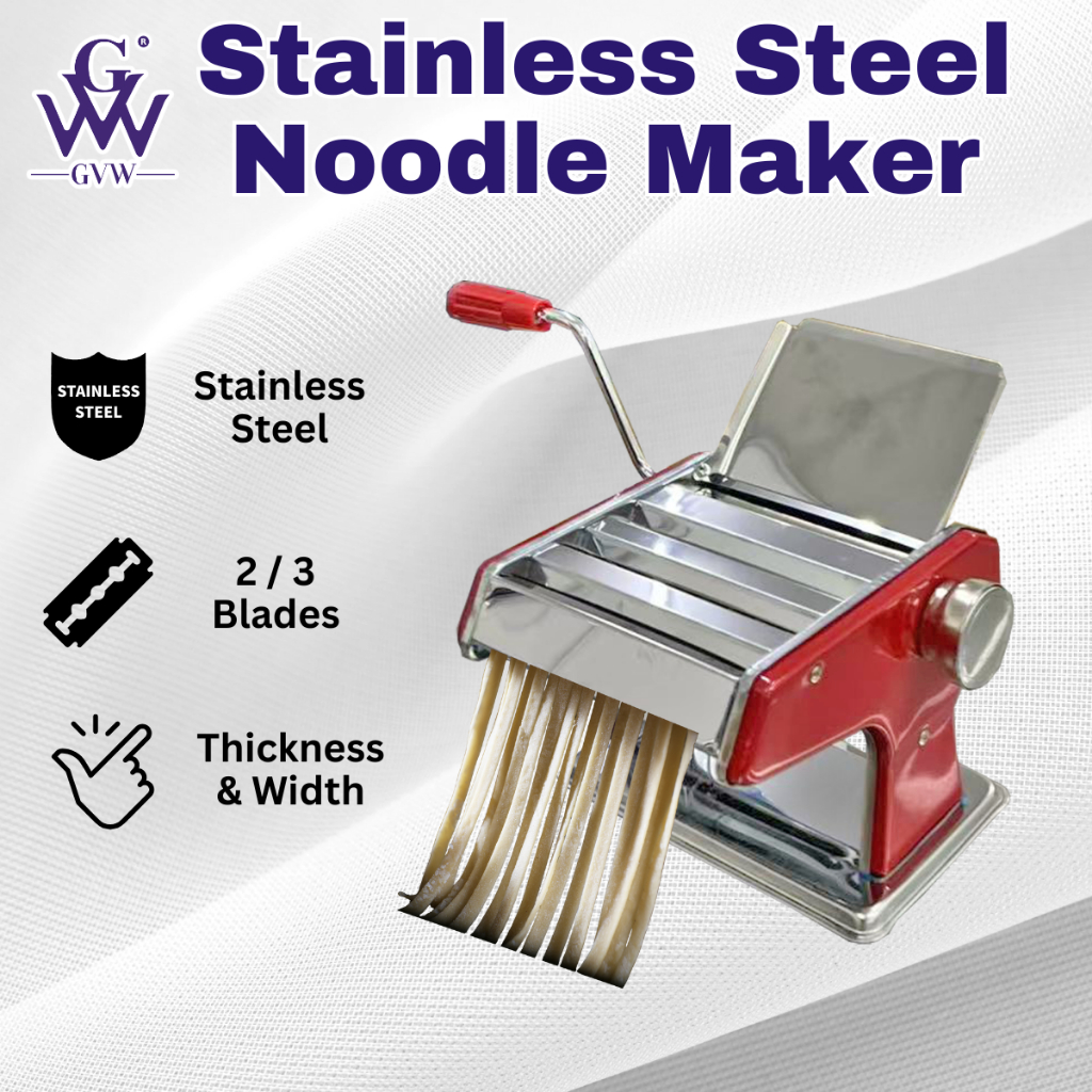 GVW Mesin Mee Manual Noodle Maker Pasta Maker Machine Noodles Maker ...