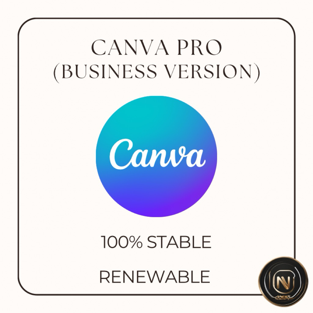 【100% STABLE 】 Canva Pro Business for Personal Profile Private)| Edit ...