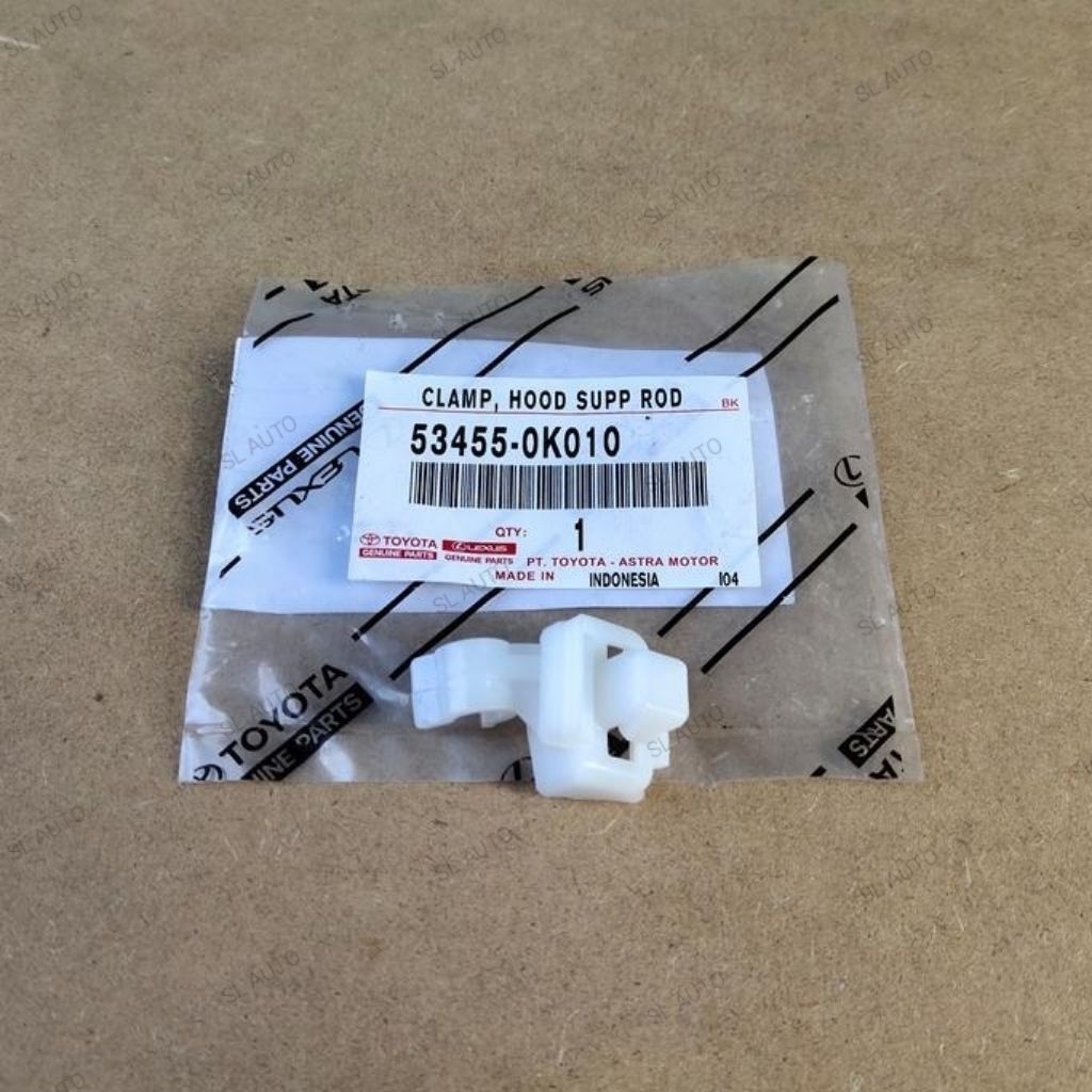 Original Toyota Innova TGN40 2005-2015 Front Bonnet Stand Clip 53455 ...