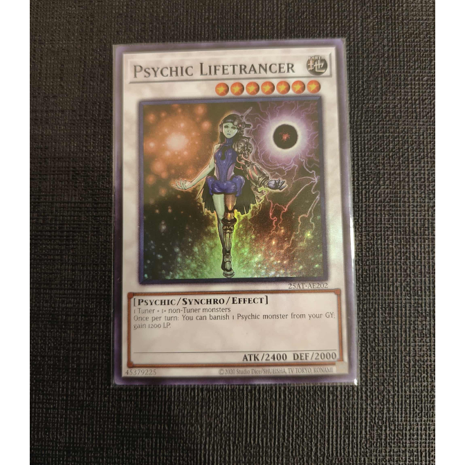 Yugioh: 25AT-AE202 Psychic Lifetrancer (SR) | Shopee Malaysia