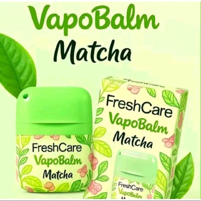 Fresh Care Vapo Balm Matcha Inhaler Aromatherapy 100% Original HQ ...