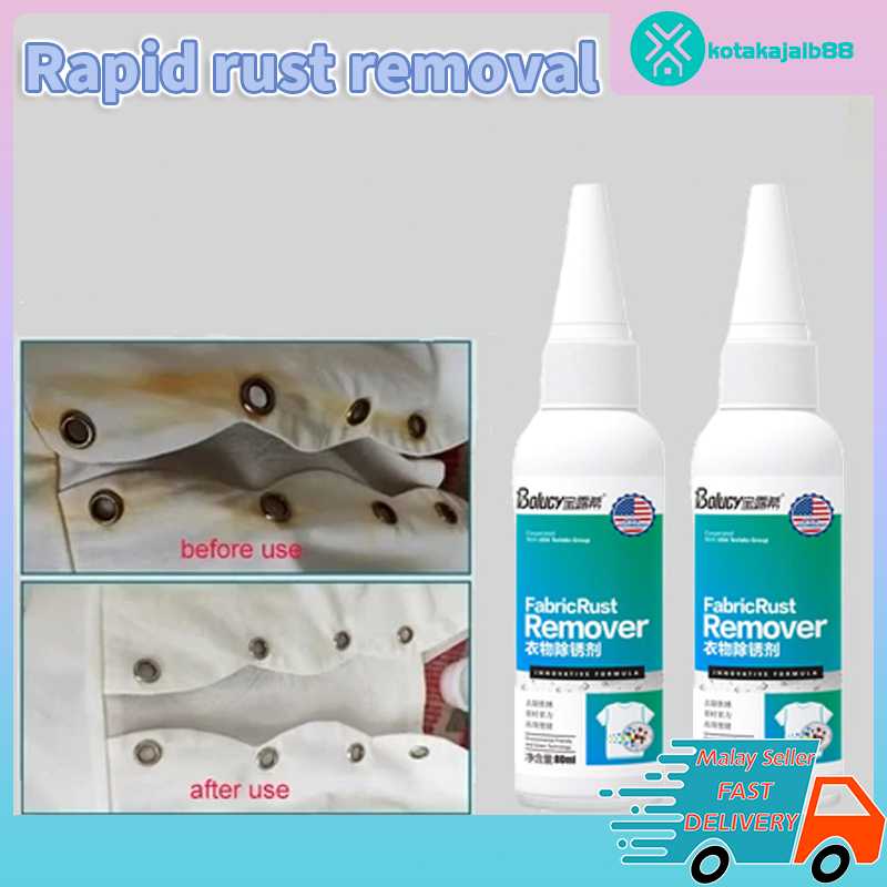 Clothing Rust Remover Spray Fabric Rust Stain Remover Clothes Cleaner ...