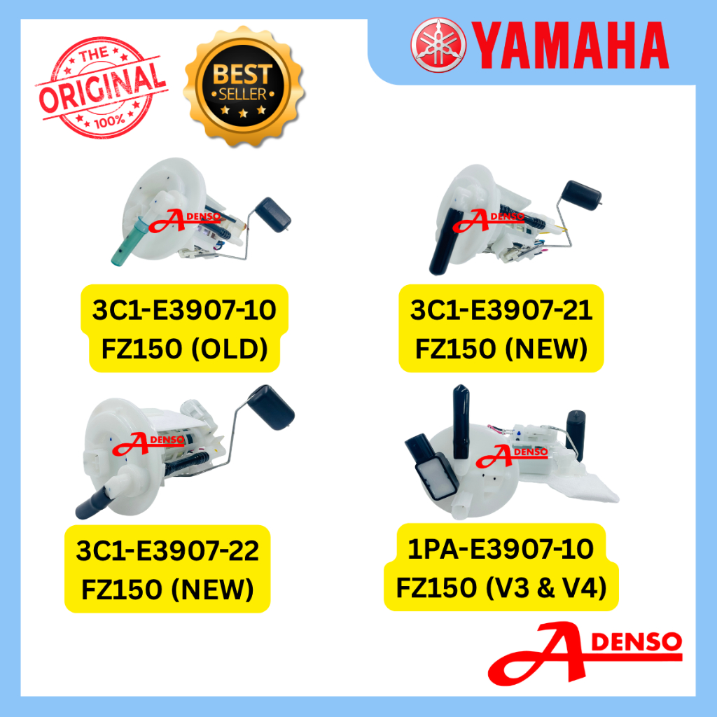FZ150 FUEL PUMP PETROL PAM (YAMAHA100%ORIGINAL)TANGKI PAM SET 3C1-E3907 ...
