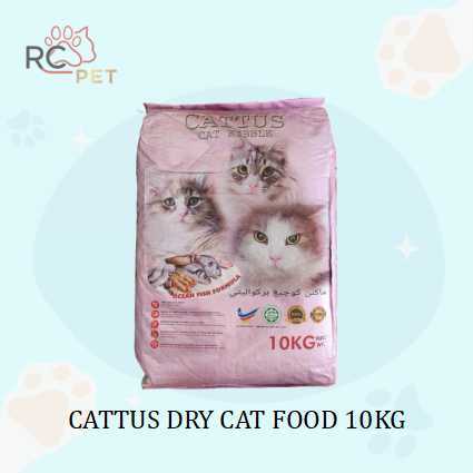 Cattus Dry Cat Food 10kg (Ocean Fish & Milk) | Shopee Malaysia