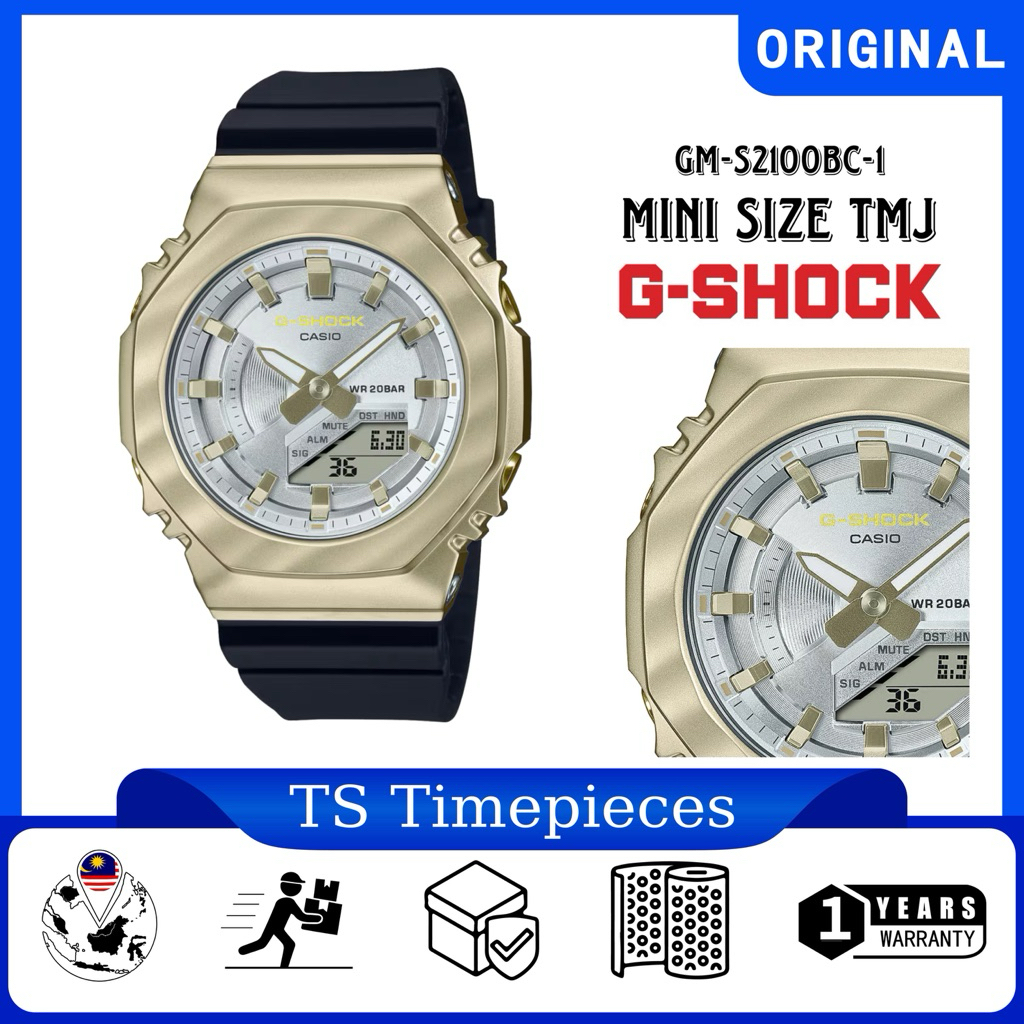 G SHOCK TMJ Mini Series GM-S2100BC-1ADR / GM-S2100BC-1 / GM-S2100BC ...