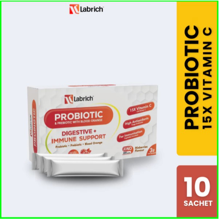 [PROBIOTIC] LABRICH SET BASIC 1 KOTAK POSTBIOTIC + PREBIOTIC ...