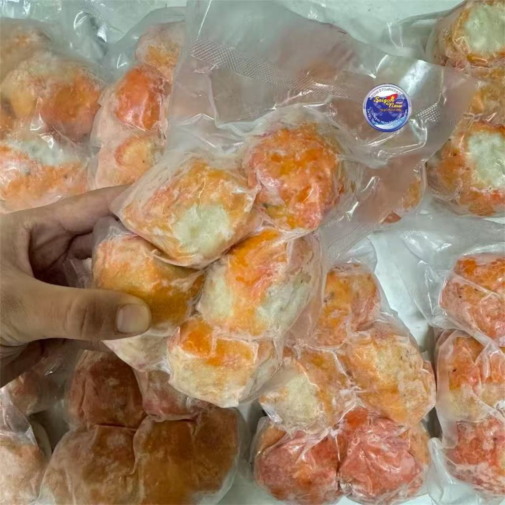 Cha cua tuoi lam san dong lanh - Frozen Fresh Crab Cake / Vietnamese ...