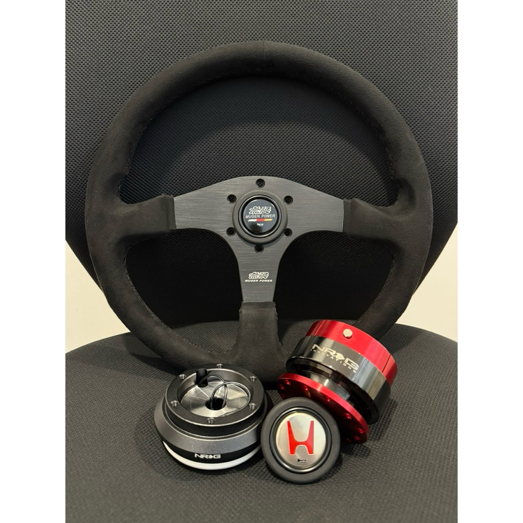 NRG "DING" COMBO SET QUICK RELEASE + NRG SHORT HUB HONDA CIVIC FD/FB/EK ...