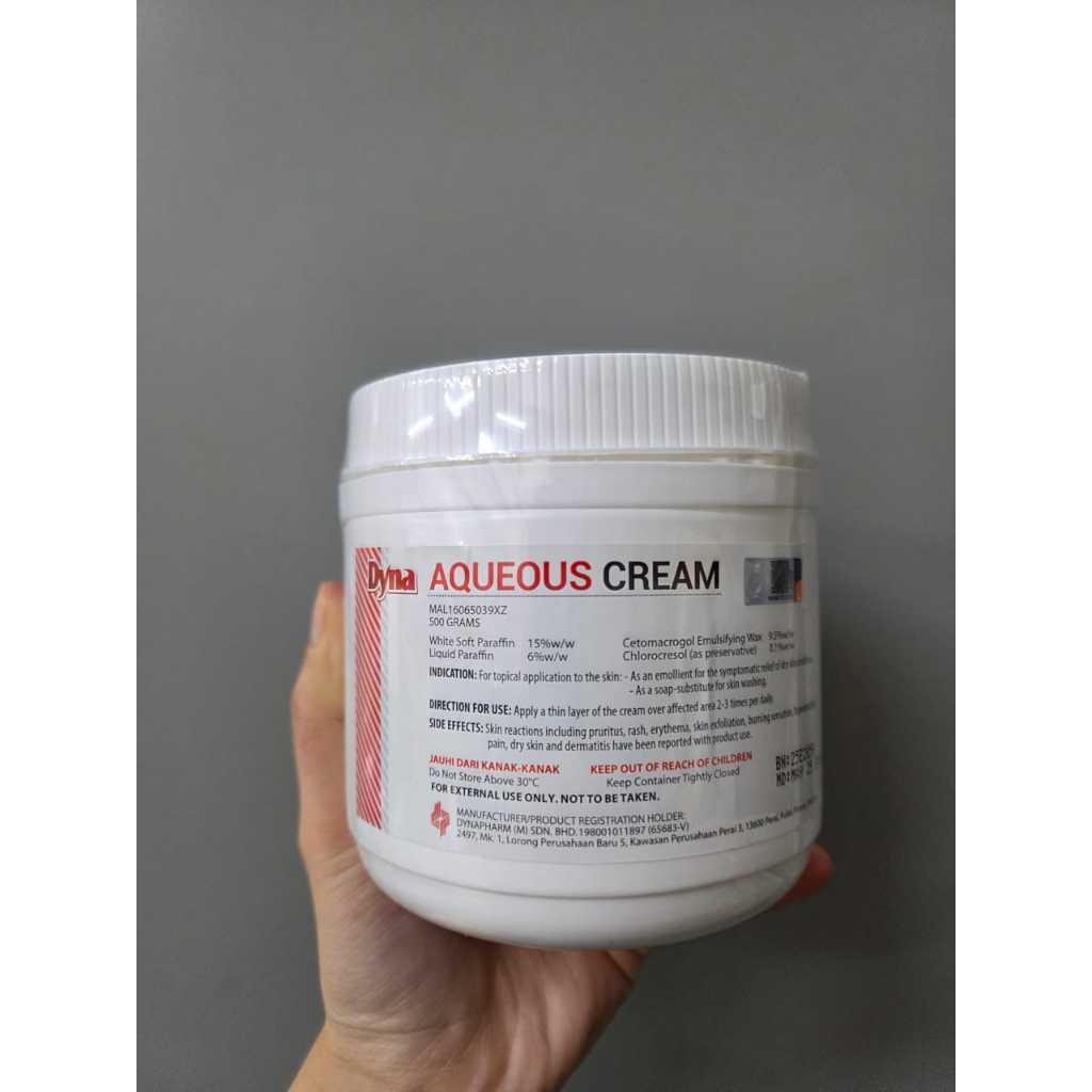 DYNA AQUEOUS CREAM 500 GRAMS | Shopee Malaysia