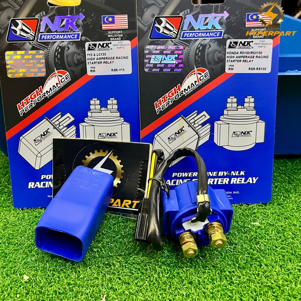 NLK PERFORMANCE RACING STARTER RELAY Y15 LC135 RS150 RSX KRISS MR3 ...