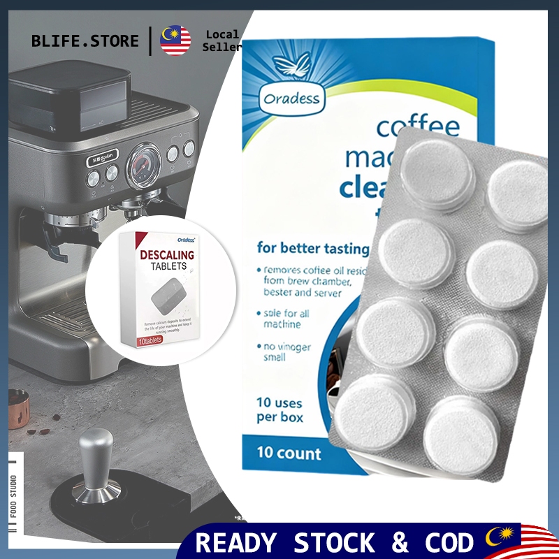 Automatic Coffee Machine Cleaning Tablets Food-Grade Descaling Powder ...