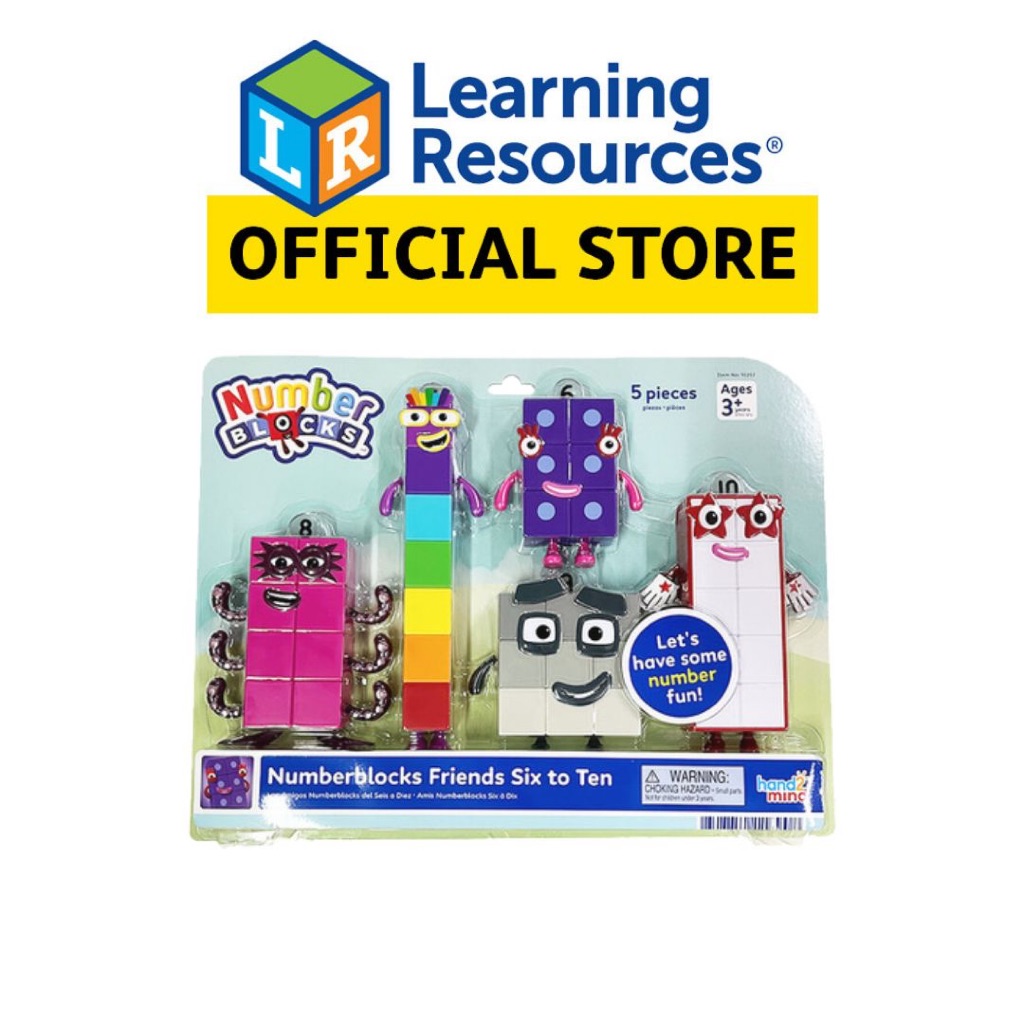 Learning Resources Numberblocks Friends Six to Ten Figure Pack by ...