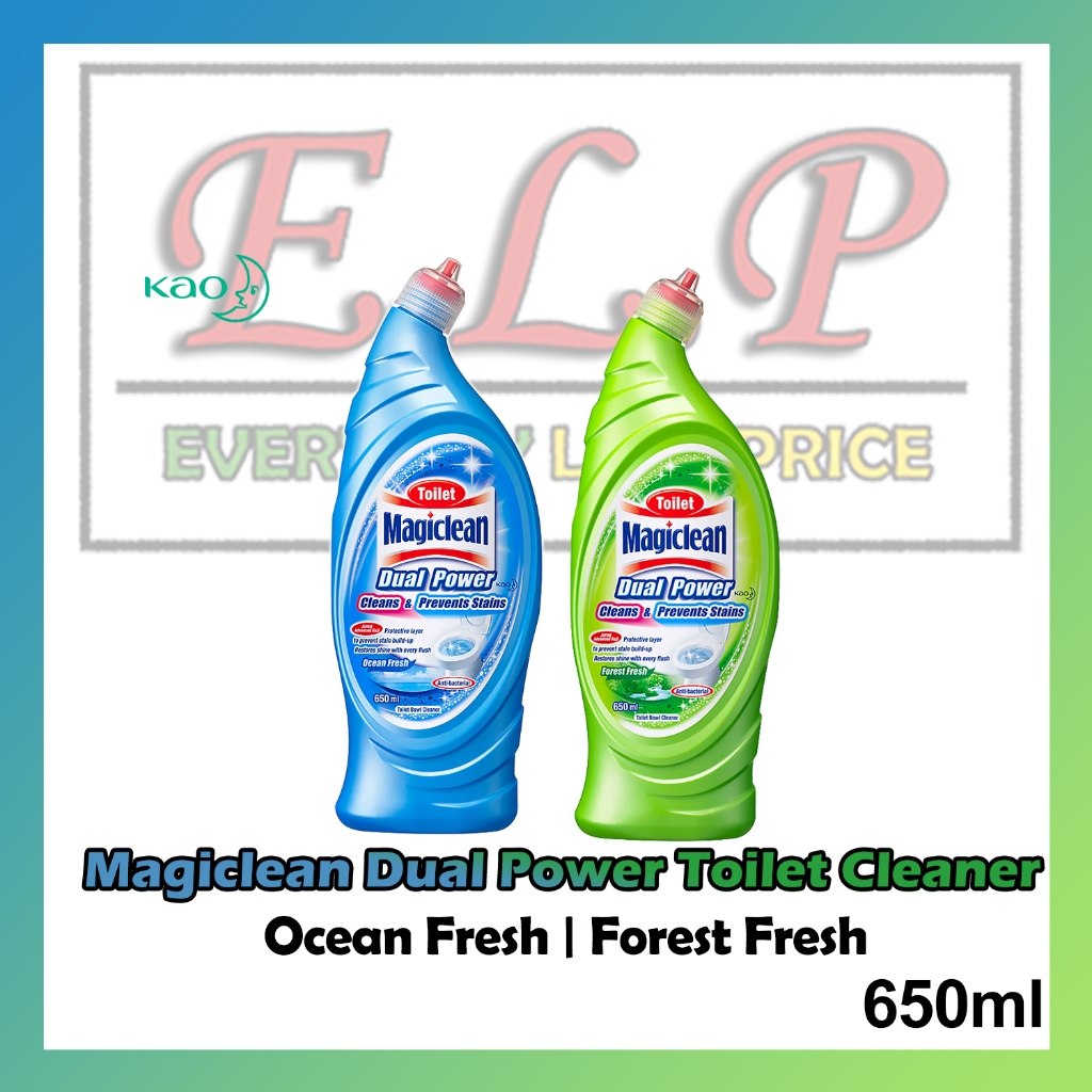 📣Daily Sales📣Magiclean Dual Power Toilet Cleaner 650ml | Shopee Malaysia