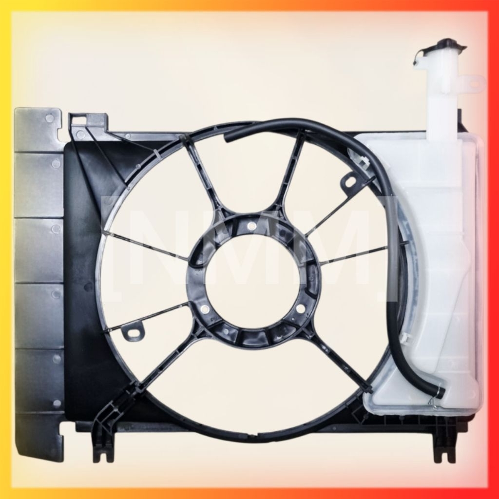 Toyota Vios NCP150 Radiator Coolant Spare Tank With Fan Guard | Shopee ...