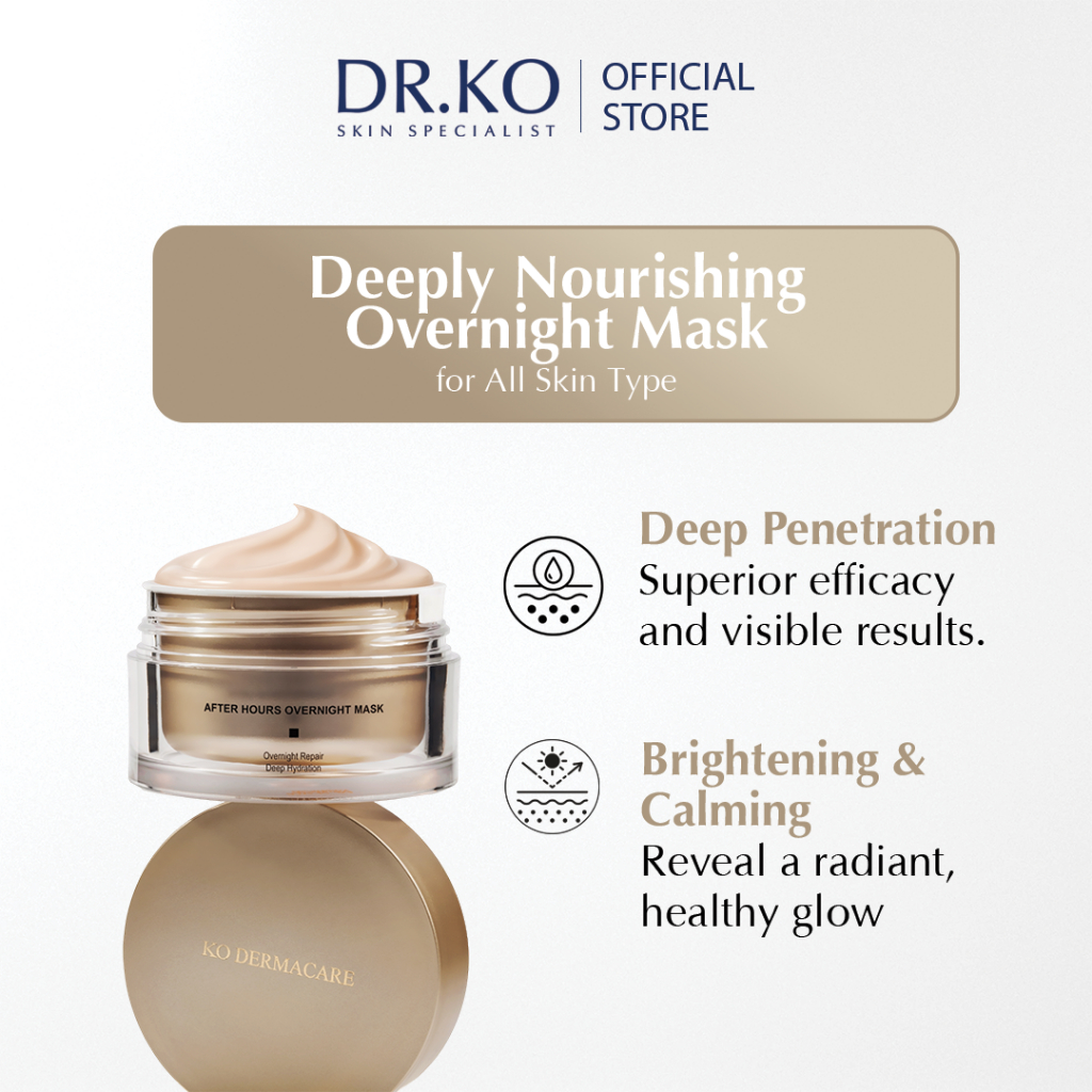 DR. KO Skin Specialist Ko Dermacare After Hours Overnight Mask (80ml ...