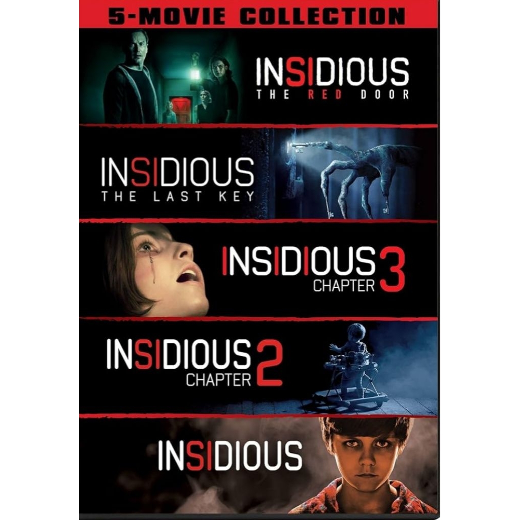Insidious ( 5 In 1 DVD ) | Shopee Malaysia