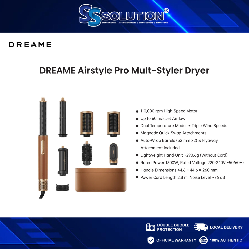 Dreame AirStyle Pro Mult Styler Dryer I 7 IN 1 Hair Styling and Drying ...