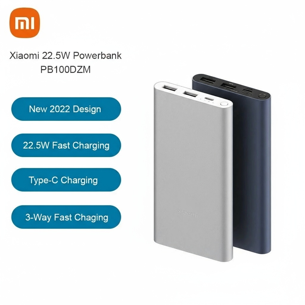 [CHEAPEST] Xiaomi Mi Power Bank Powerbank 22.5w 10000mah QC3.0 Dual USB ...
