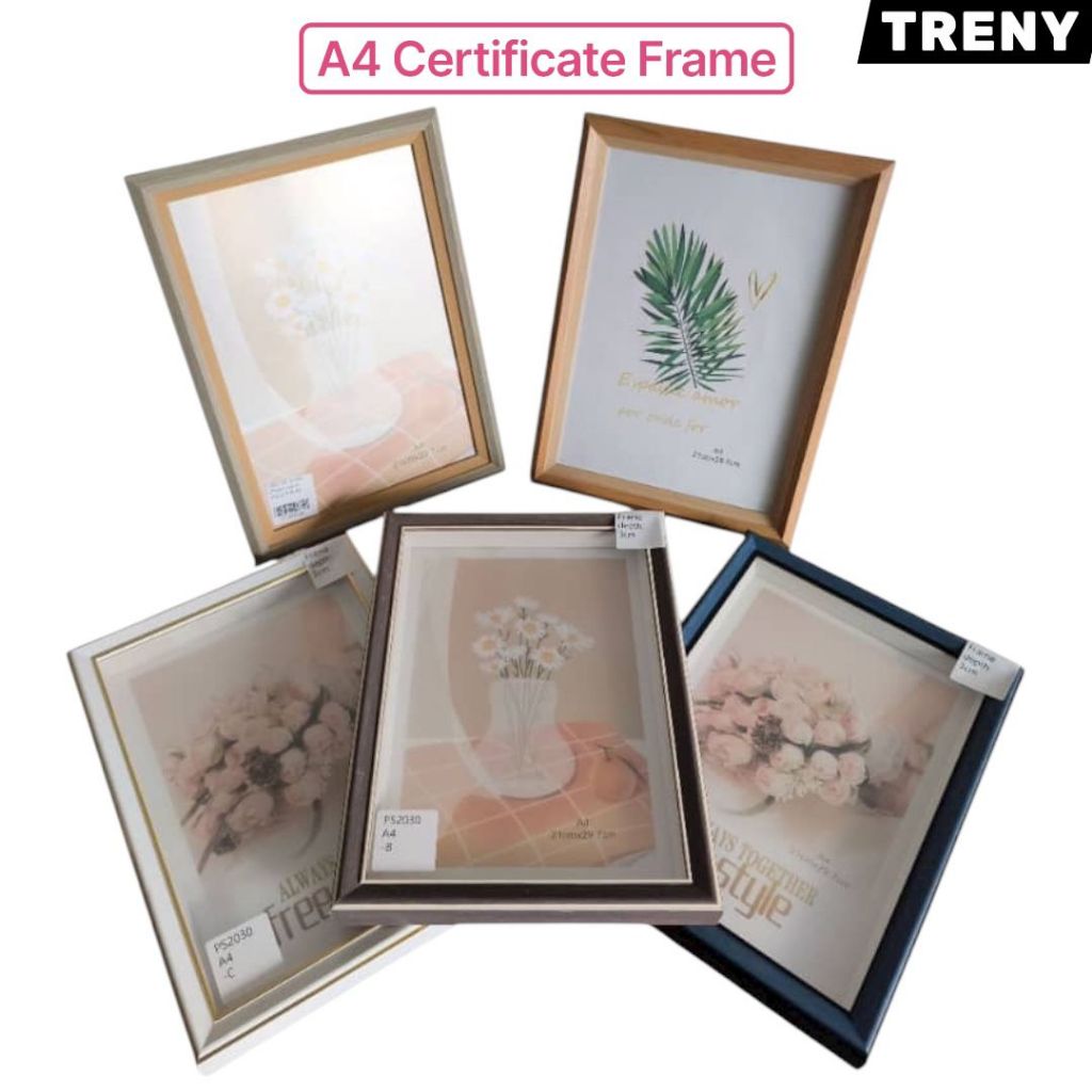 Document Frame Certificate Frame Sijil Dokumen Frame Cert Frame A4 ...