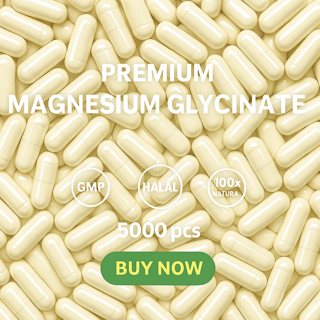 Magnesium Glycinate Kapsul 5000 Biji Borong Halal | Shopee Malaysia