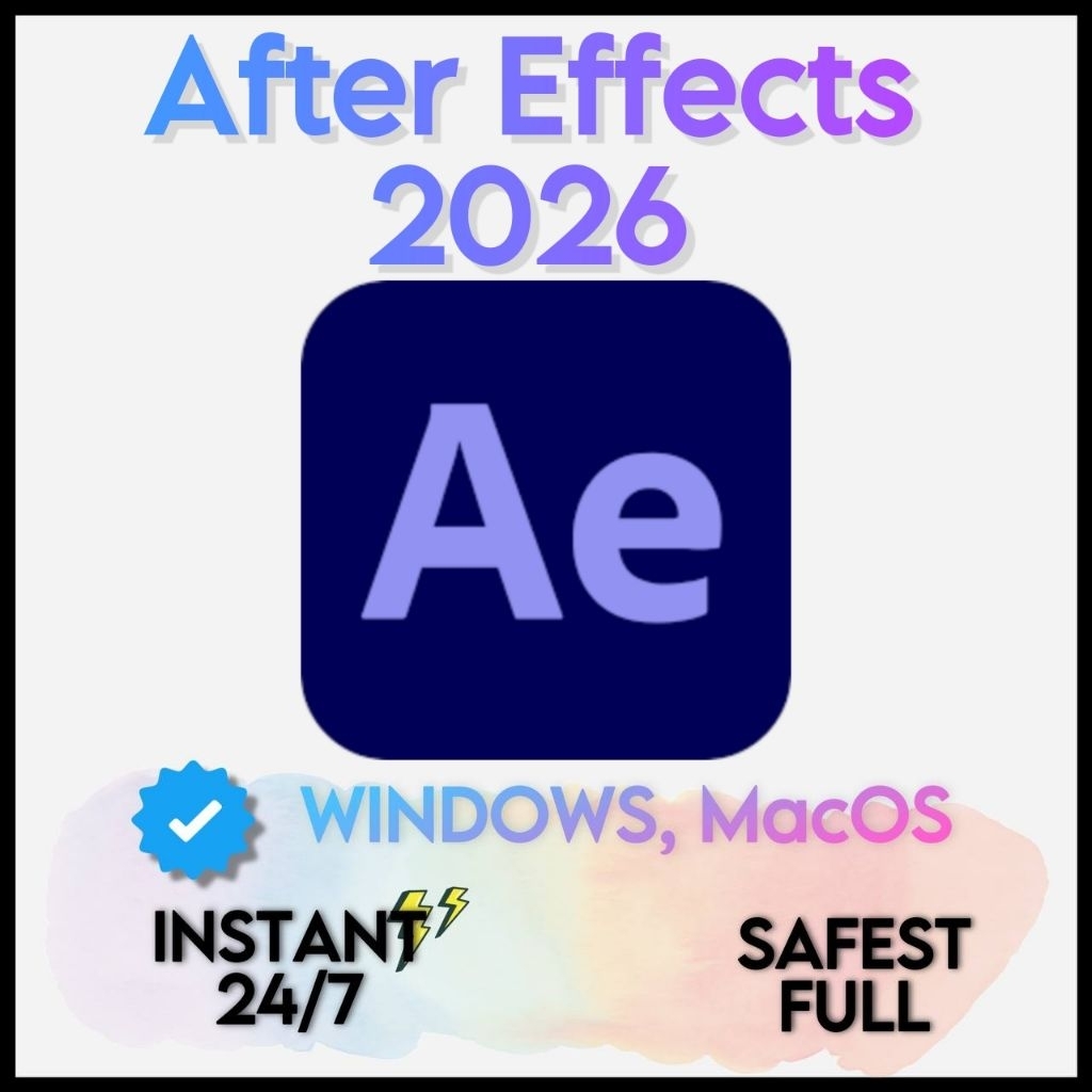 Adobe After Effects 2026 Lifetime Full Version Windows MacOS | Shopee ...