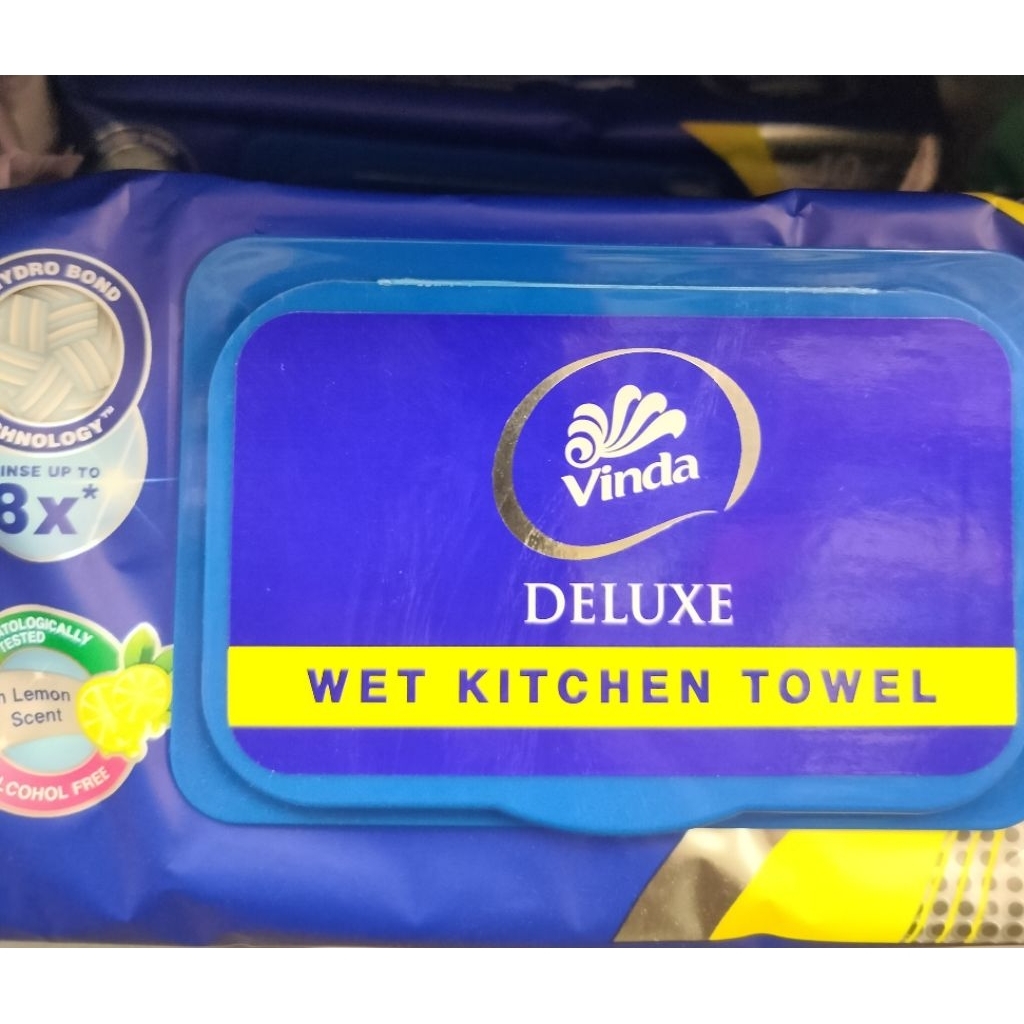 Vinda Deluxe Wet Kitchen Towel (40 sheets) | Shopee Malaysia