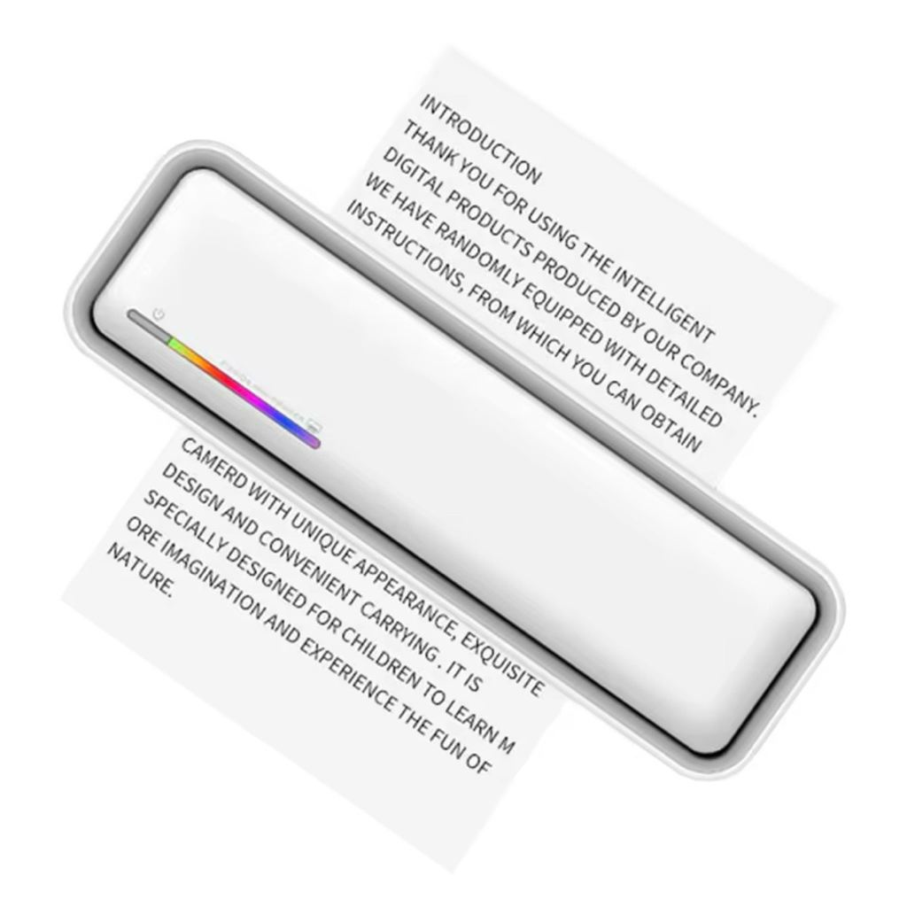 Portable a4 thermal printer with C-port and BT printing, wireless ...