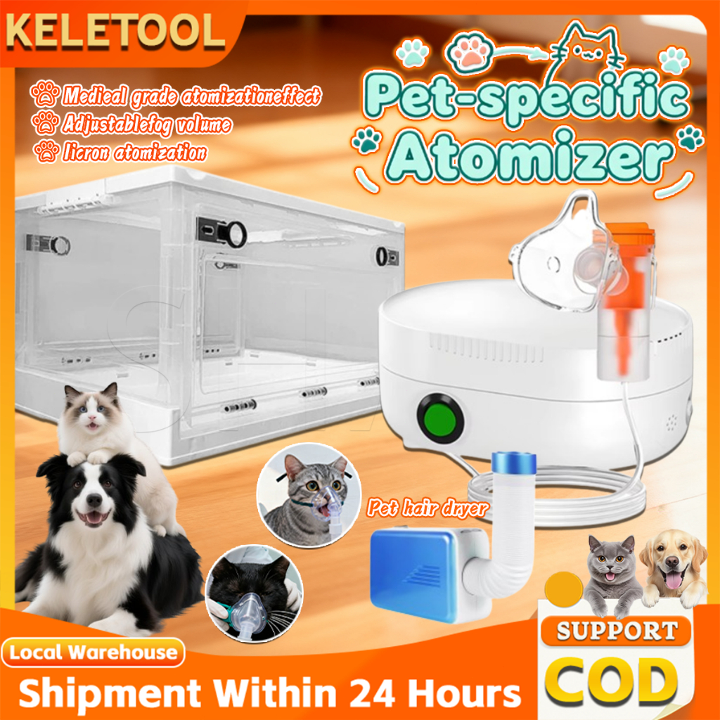 Nebulizer fmedical-grade pet nebulizer cat rhinotracheitis nebulizer ...