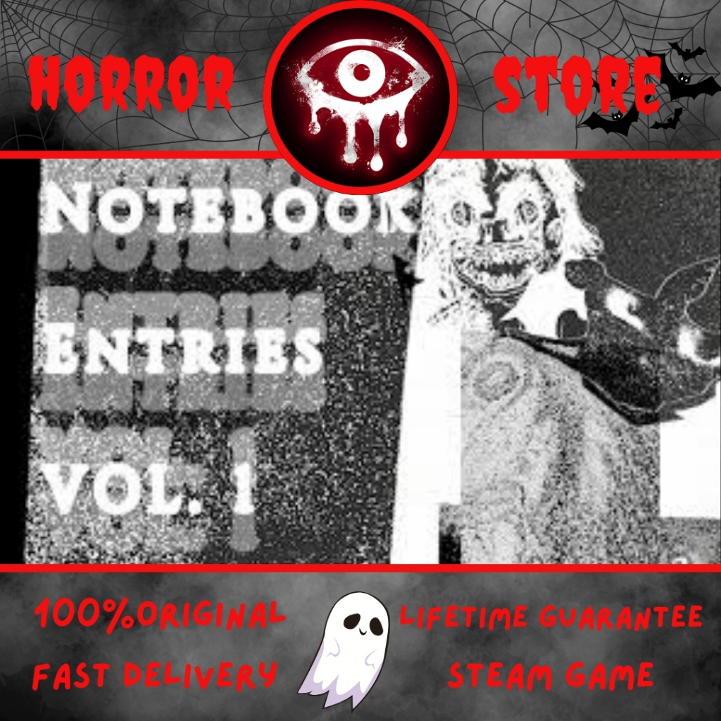 Notebook Entries Vol. 1 | Steam | PC Original Horror Game [OFFLINE ...