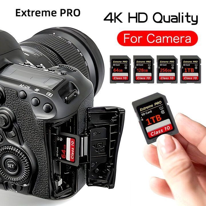 SanDisk Camera Card Extreme Pro Class 10 32GB/64GB/128GB/256GB/1TB/2TB ...